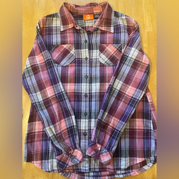 Merrell | Tops | Merrell Flannel Shirt Womens Medium | Poshmark